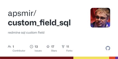 Github Apsmir Custom Field Sql Redmine Sql Custom Field