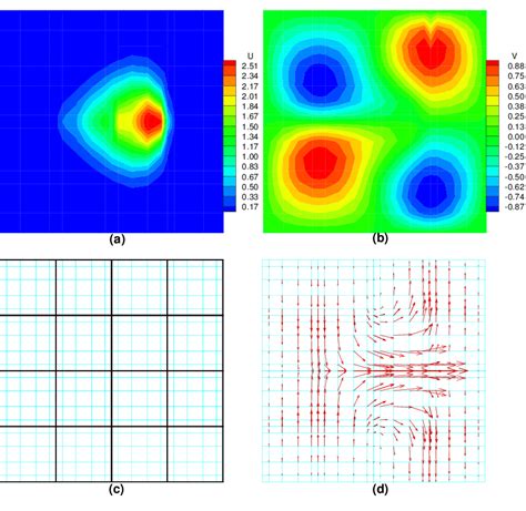 The Two Dimensional Convection Diffusion Equation 28 Example I Download Scientific Diagram