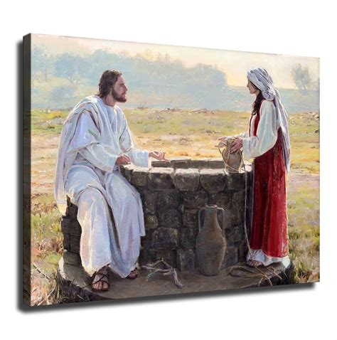 Mujer En El Pozo Con Jesús