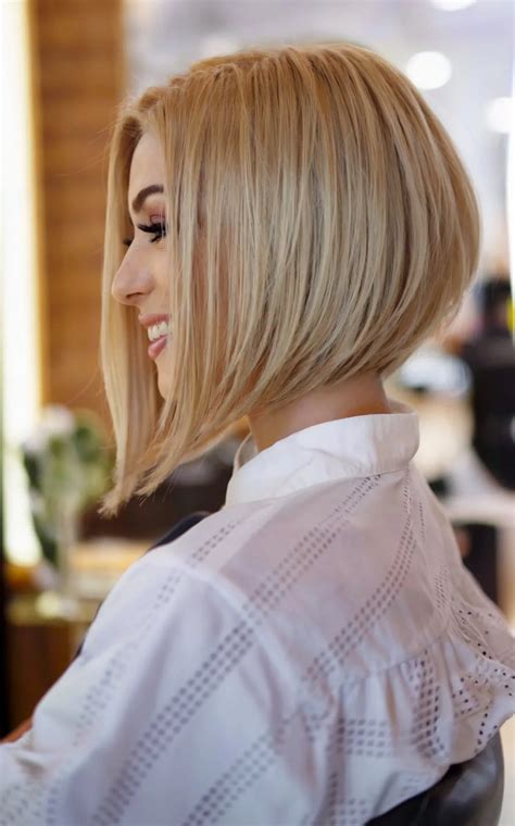 Long Layered Angled Bob