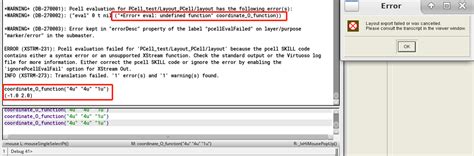 How To Call A Function In A Pcdefinepcell Custom Ic Skill Cadence Technology Forums