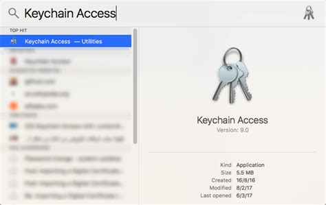Update Your Passwords In Keychain Macos Esolutions