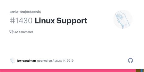 Linux Support · Issue 1430 · Xenia Projectxenia · Github