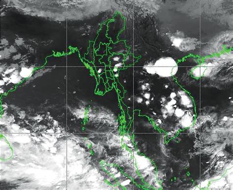 လေဖိအားနည်းရပ်ဝန်း မေ ၉ ရက်တွင် မုန်တိုင်းငယ်အဖြစ်သို့ ရောက်ရှိနိုင်ကာ