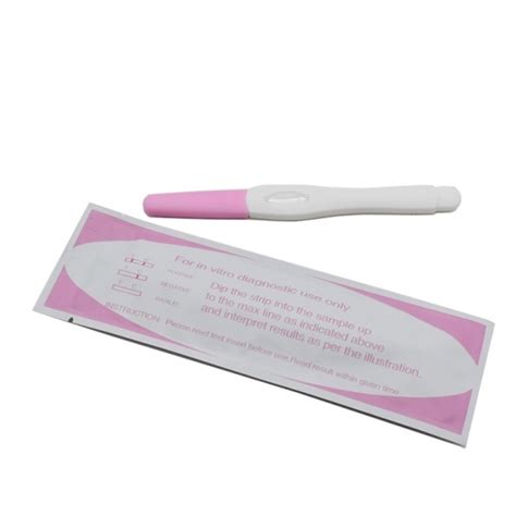 Hcg Colloidal Gold Rapid Screen Test Strip Pregnancy Test Stick