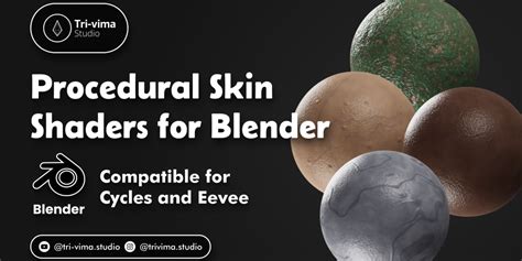 Procedural Skin Shader For Blender Superhive Formerly Blender Market