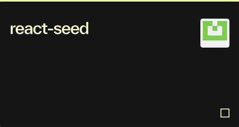 React Seed Codesandbox