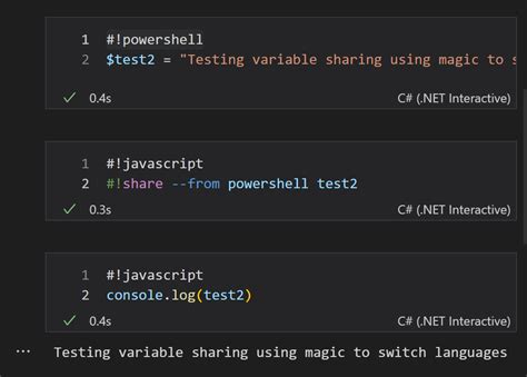 How To Share From Powershell To Javascript · Issue 2300 · Dotnet