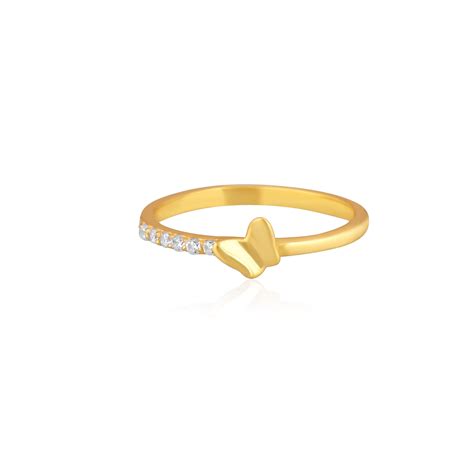 Dainty Tiny Butterfly Ring Mesmerra