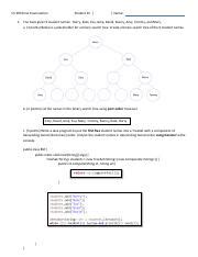 Final Exam Solution Pdf CS 390 Final Examination Babe ID Name 1 You Have Given 9 Babe