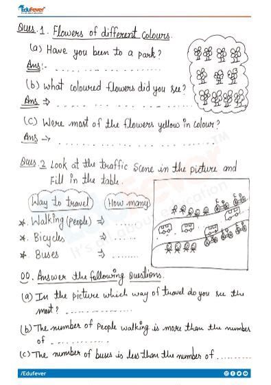 Cbse Class 3 Math Smart Chart Worksheet With Solutions