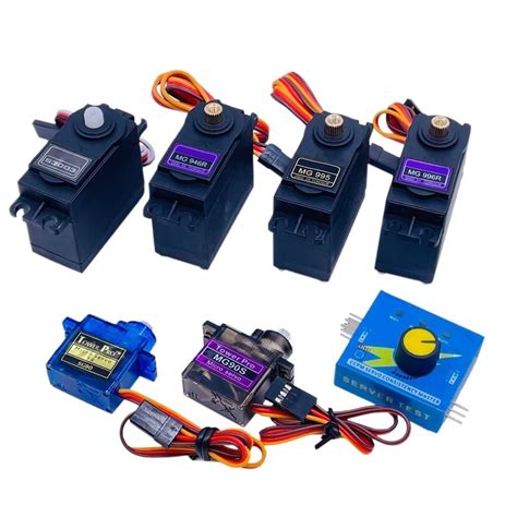 cod☆servo sg90 mg90s mg995 996r helicopter qc module remote control