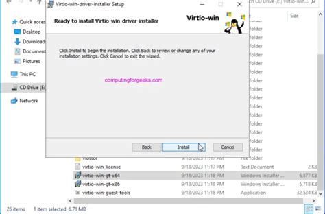 Installing Virtio Drivers On Windows Server Server Windows 11 Computingforgeeks