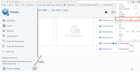 Xray 3107 In The Execution Evidence Section Of The Execution Screen The Navigation Dots Are