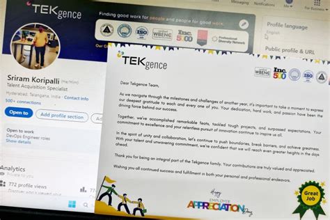 Sriram Koripalli On Linkedin Celebrating Employee Appreciation Day