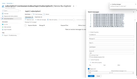 use apache flink on hdinsight on aks with azure service bus azure