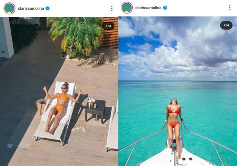 Clarissa Molina Presume 6 Diminutos Bikinis Que Lució Para Celebrar Su
