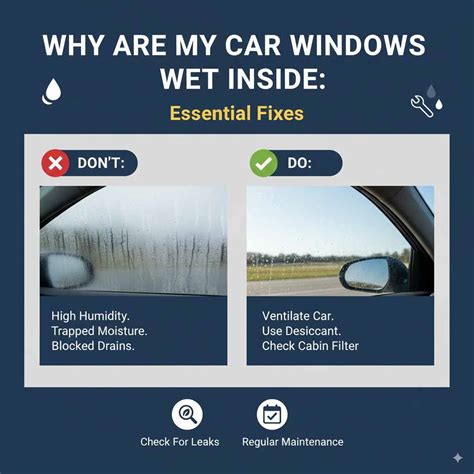 Why Are My Car Windows Wet Inside Essential Fixes
