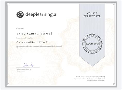 Rajat K Jaiswal On Linkedin Deeplearningai Convolutionalneuralnetwork