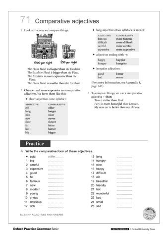 Comparative Adjectives Flipbook By Souha Kahil FlipHTML5