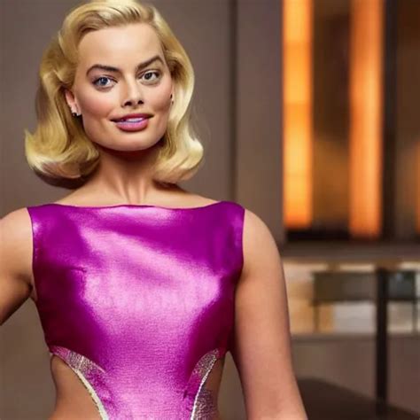 Margot Robbie As Barbie Stable Diffusion