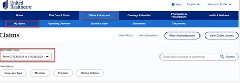 How To View United Healthcare Claims And Reimbursements Willoughby Eastlake City Schools