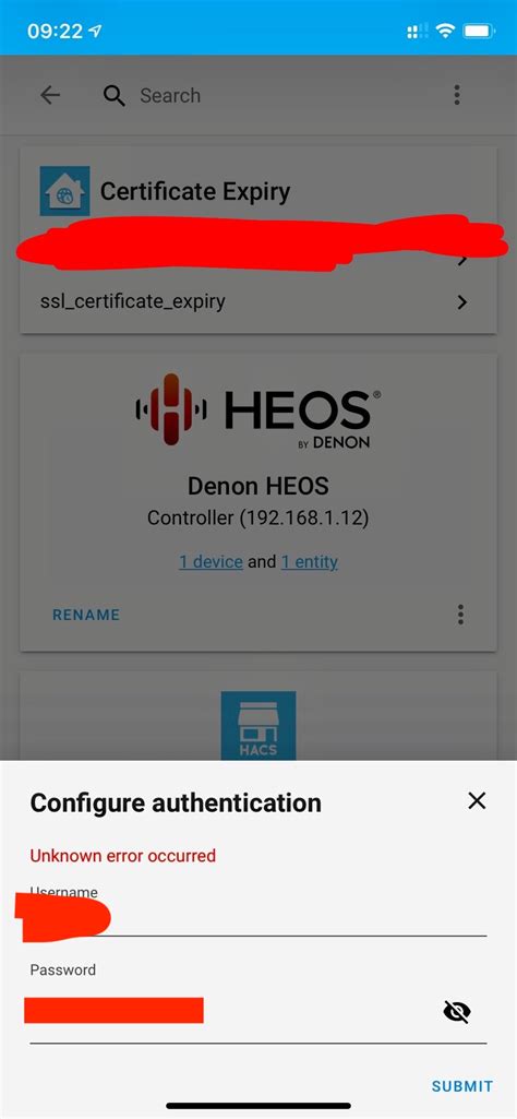 Onvif Unkown Error Ocurred · Issue 36523 · Home Assistantcore · Github