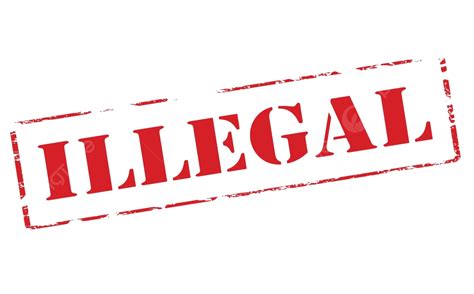 Illegal Word Unlawful Rectangular Vector Word Unlawful Rectangular