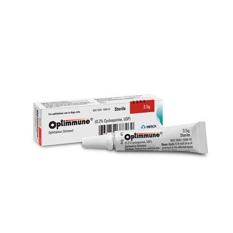 Optimmune Ophthalmic Ointment For Dogs Rx PBS Animal Health, 52% OFF