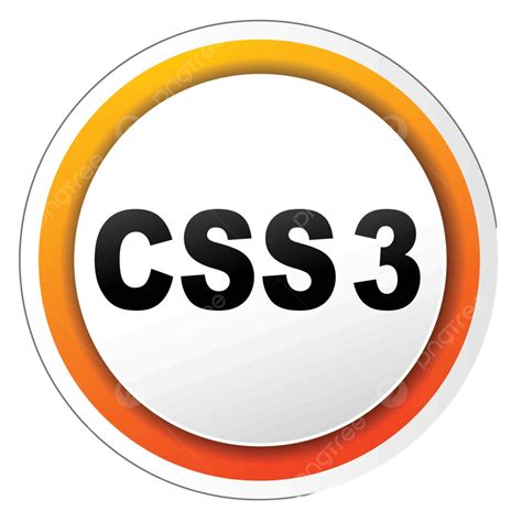 Css3 Naranja Icono En Cascada Moderno Moderno Vector PNG En Cascada