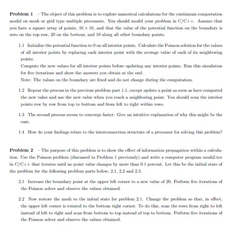 Solved Problem The Object Of This Problem Is To Explore Chegg