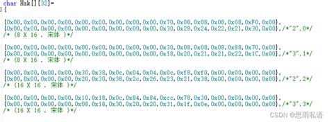 粤嵌stm32f407zet6开发板，初学者教程下的oled中文显示函数下数字显示修正粤嵌开发板字库函数 Csdn博客
