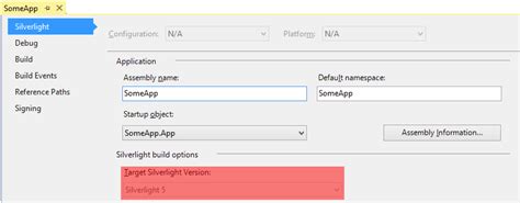 Visual Studio For Silverlight Projects Does It Matter What Net