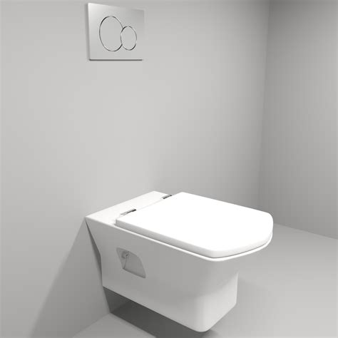 Wc Toilet 3d Model 6 Unknown Fbx 3ds Max Obj Free3d