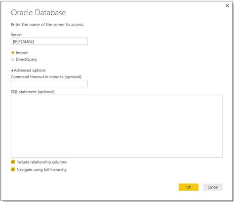 power bi conexión con sql y oracle compartimoss