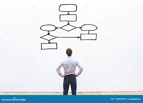 Business Process Concept Workflow Stock Image Image Of Flow Background