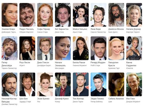 Игра престолов список актеров и сюжеты всех сезонов