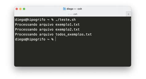 Shell script um guia básico Diego Mariano