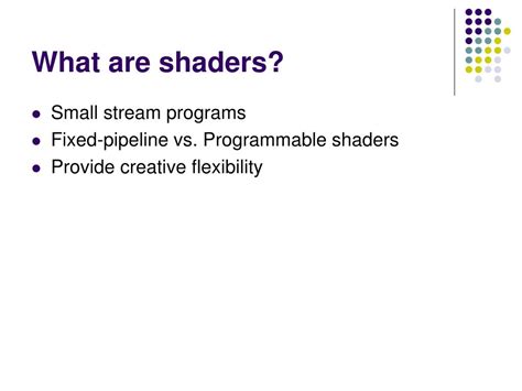 ppt programmable graphics hardware languages powerpoint presentation