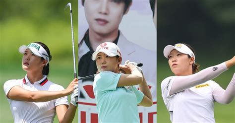 루키들 우승 경쟁 김민별·황유민 2r 공동 선두…방신실 2타차 추격 [klpga]