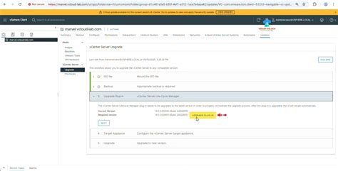 How To Upgrade Vmware Vcenter Server Using Lifecycle Manager Vlcm