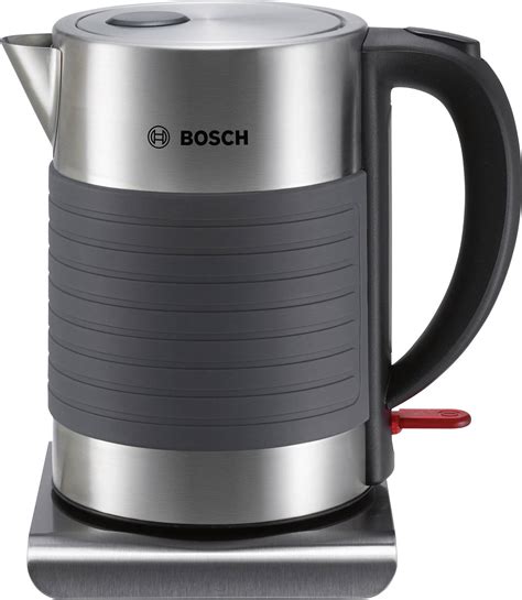 Bosch Haushalt TWK7S05 Waterkoker Snoerloos RVS, Zwart | Conrad.nl