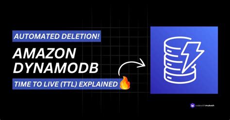 Mukesh Murugan On Linkedin Dotnet Aws Dynamodb Ttl Cloudcomputing
