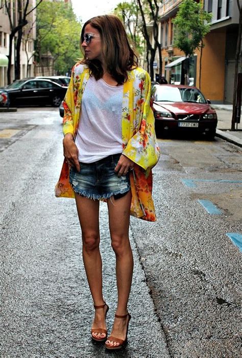 20 Stylish Ways To Wear A Kimono Styles Weekly