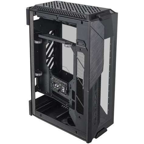 Buy Asus Rog Z Mini Itx Tempered Glass Case Gr Rog Z Black Pc Case Gear Australia