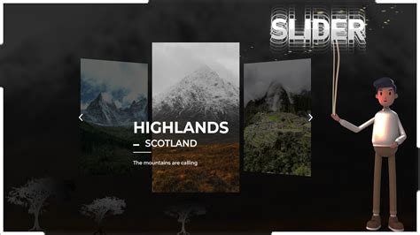 How To Make 3d Slider In Website Youtube