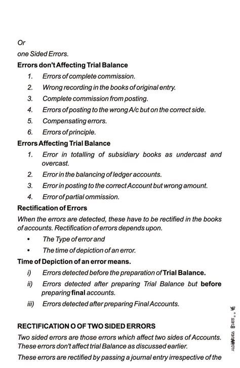 Rectification Notes Pdf At Mark Cox Blog