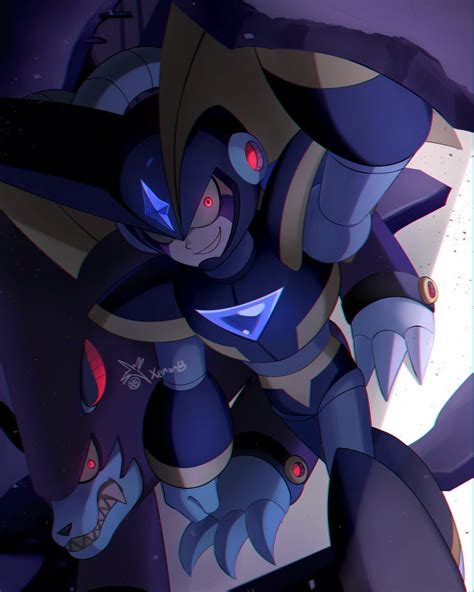 Bass And Treble Mega Man And 1 More Drawn By Xenonxenonb Danbooru