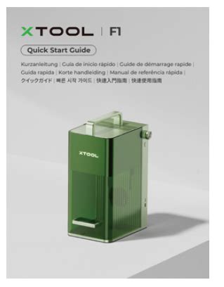 XTool F1 User Guide XTool Support Center