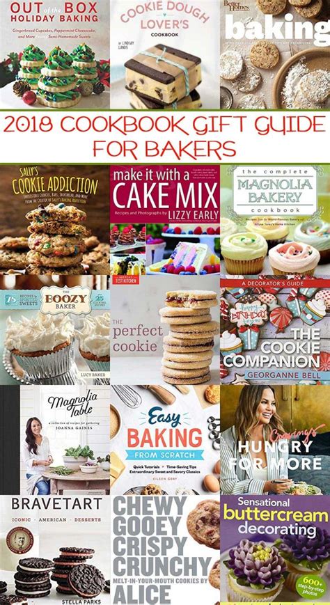 2018 Cookbook Gift Guide For Bakers Sarahs Bake Studio